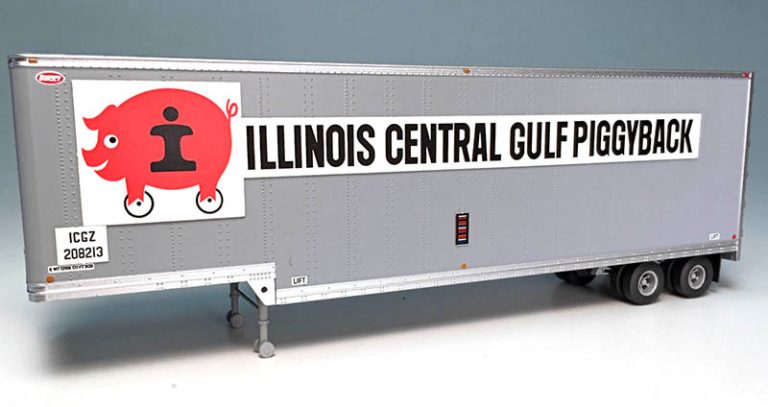 Trainworx 40-foot Drop Frame Intermodal Trailer in HO - Railroad Model ...