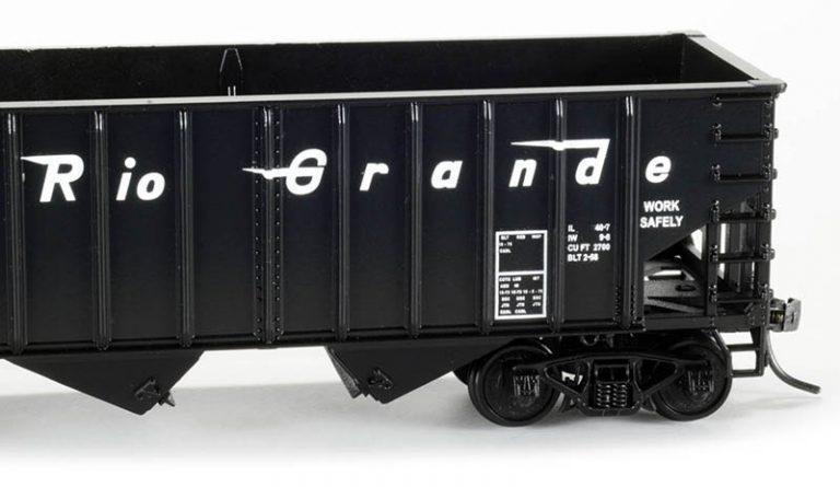 San Juan Rio Grande Hopper Decals in HO - Railroad Model Craftsman