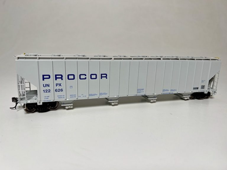 Rapido Delivers HO Scale Procor 5820 Covered Hoppers - Railroad Model ...