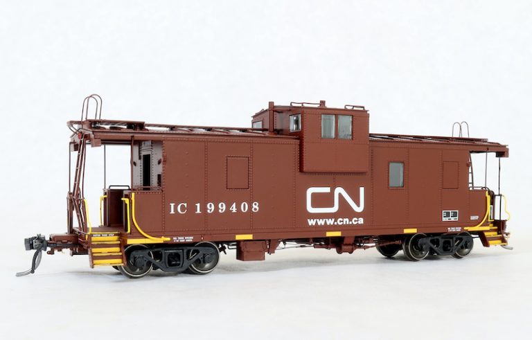 Tangent Releases Centralia-built IC/CN Cabooses in HO scale - Railroad Model Craftsman