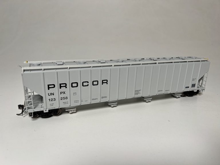 Rapido Delivers HO Scale Procor 5820 Covered Hoppers - Railroad Model ...