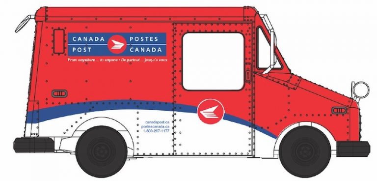 Walthers Announces HO Scale USPS, Canada Post Mail Trucks - Railroad ...