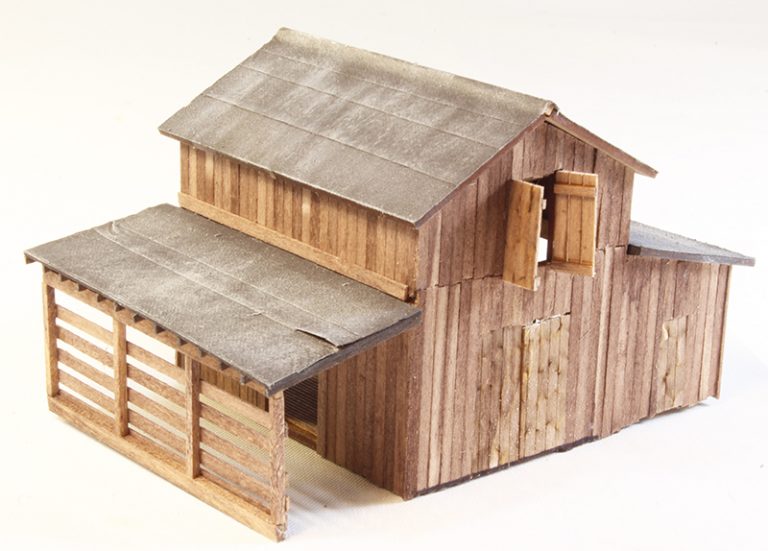 Banta Modelworks Foley’s Barn - Railroad Model Craftsman